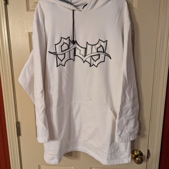 SNUG | Sweaters | Vintage Snug Brand Hoodie White | Poshmark
